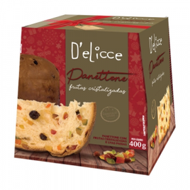 Por R$ 9,59: Panettone Frutas Delicce 400g