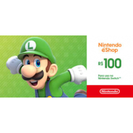 Gift Card Digital Nintendo 100... R$ 90 - Promobit