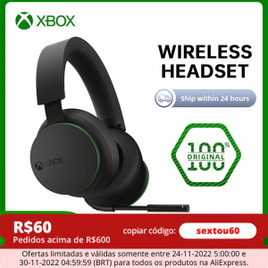 Por R$ 662,75: Fone ouvido Microsoft Xbox