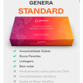 Genera Standard - Teste de Anc... R$ 250 - Promobit