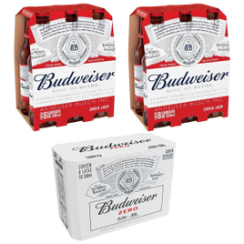 Cerveja Budweiser Long Neck 33... R$ 59 - Promobit