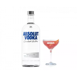 Vodka Absolut Regular 1L + Taç... R$ 70 - Promobit
