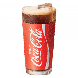 Copo de Vidro Coca Cola Logo 2... R$ 10 - Promobit