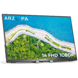 Monitor Portatil Arzopa 14.0''... R$ 367 - Promobit