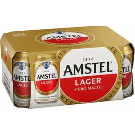 Por R$ 26,39: Pack Cerveja Amstel (Total unidades)