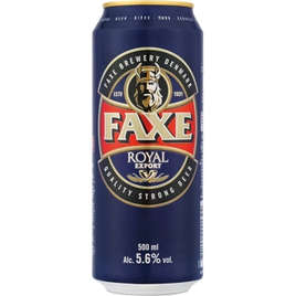Por R$ 14,40: Cerveja Faxe Royal Lata 500ml