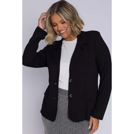 Blazer Plus Size Melanie Cess ... R$ 90 - Promobit