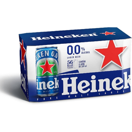 Por R$ 37,71: Cerveja Heineken Zero 8 Unidades