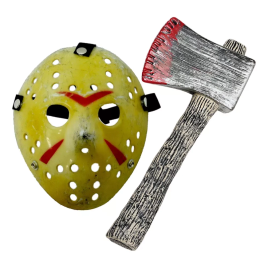 Máscara Jason + Machado Kit Fa... R$ 79 - Promobit