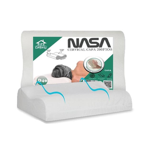 Por R$ 99,89: Travesseiro Nasa Cervical Líquido Conforto