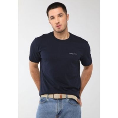 Por R$ 119,99: Camiseta Masculina Tommy Azul Marinho
